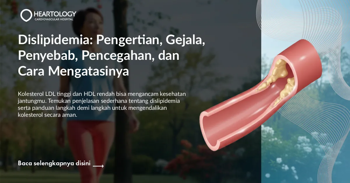 Apa Itu Dislipidemia? Penyebab, Gejala, dan Penanganannya