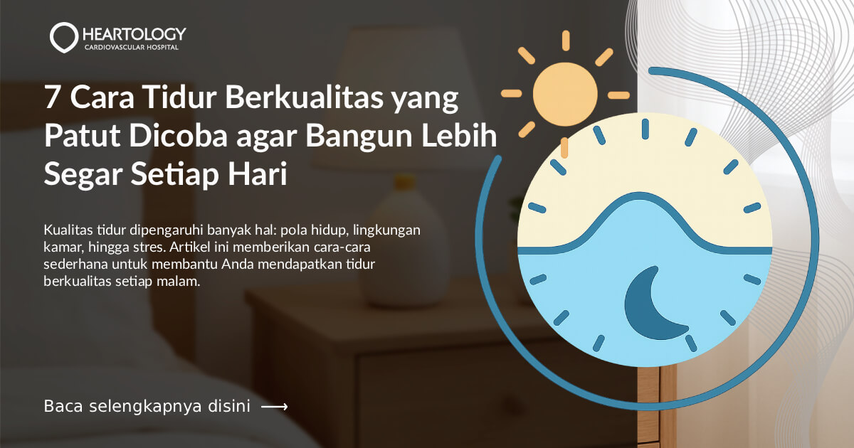 7 Cara Tidur Berkualitas, Tips Jitu Tidur Nyenyak